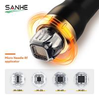 China Fractional Vacuum RF Microneedle Gold Radio Frequency Skin Rejuvenation Lifting Machine 2MHz 50W for sale