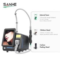 China High Power Q Switched Nd Yag Laser Tattoo Removal Machine 532nm 1064nm 940mj 4ns for sale