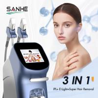 China IPL SHR E-Light Hair Removal Skin Rejuvenation Machine 3000W UK Lamp Pure Sapphire for sale