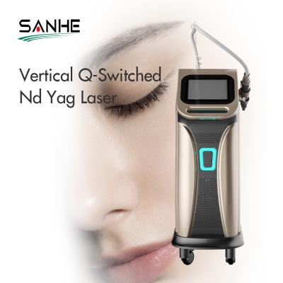 China Q Switched Nd Yag Laser Tattoo Removal Machine 1064nm 532nm 600W Professional Beauty Equipment for sale