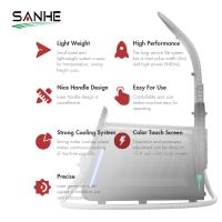 China Portable Q Switched Nd Yag Laser 1064nm 532nm Tattoo Removal Machine 940mj 4ns for sale