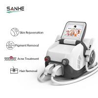China 3 in 1 IPL SHR E Light Hair Removal Machine 650-950nm 15x50mm Spot Size UK Lamp for sale