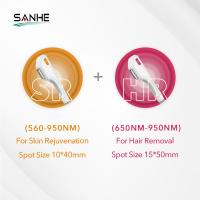 China 3 in 1 IPL SHR E Light Hair Removal Machine 650-950nm 15x50mm Spot Size UK Lamp for sale