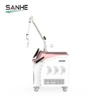 China Q Switched Nd Yag Picosecond Laser 1064nm 532nm Tattoo Removal Machine 450ps 2000W for sale