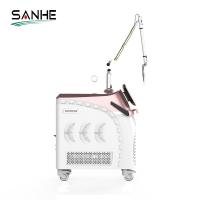 China Q Switched Nd Yag Picosecond Laser 1064nm 532nm Tattoo Removal Machine 450ps 2000W for sale
