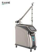 China Professional Vertical Q-Switch Nd YAG Laser 1064nm 532nm Picosecond Tattoo Removal Machine for sale