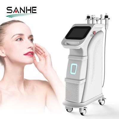 China Professional Vertical RF Microneedling Machine 50W 0.5-3mm Depth for Stretch Marks Removal for sale
