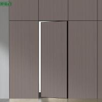 China Hidden Frame Modern Aluminum Door Invisible Aluminium Honeycomb Door for sale