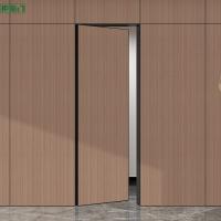 China Hidden Frame Modern Aluminum Door Invisible Aluminium Honeycomb Door for sale