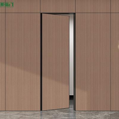 China Hidden Frame Modern Aluminum Door Invisible Aluminium Honeycomb Door for sale