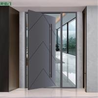 China Waterproof Modern Aluminum Entry Doors Residential Customized for sale