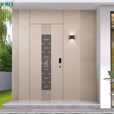 China Anti Aging Aluminum Door Corrosion Resistance Waterproof Aluminium Entrance Doors for sale