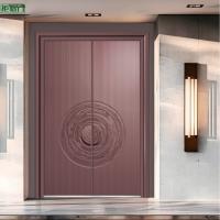 China Waterproof Modern Aluminum Entry Doors Residential Customized for sale