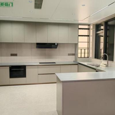 China Aluminum Honeycomb Interior Kitchen Cabinet Eco Friendly Customized Colors for sale