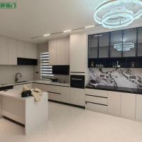 China Aluminum Honeycomb Interior Kitchen Cabinet Eco Friendly Customized Colors for sale