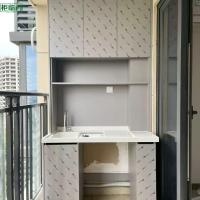 China Waterproof Balcony Aluminum Cabinet Environmental Protection Low Maintenance for sale