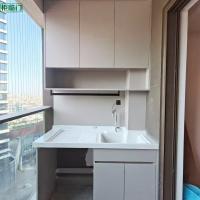 China Modern Balcony Aluminum Cabinet Moisture Proof With High Sun Protection for sale