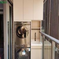 China Modern Balcony Aluminum Cabinet Moisture Proof With High Sun Protection for sale