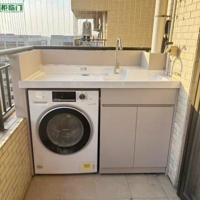 China Modern Balcony Aluminum Cabinet Moisture Proof With High Sun Protection for sale