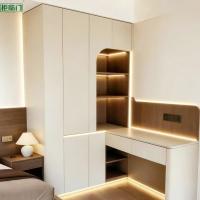 China Fireproof Aluminum Dressing Cabinet Zero Formaldehyde Bedroom Wardrobe Cabinet for sale