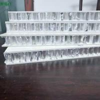 China Eco Friendly SPC Honeycomb Board Thermal Insulation Stone Plastic Composite Honeycomb Sheet for sale
