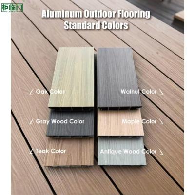 China Lightweight Aluminum Floor Panel Corrosion Wear Resistance Outdoor Flooring Panels for sale