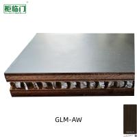 China Lightweight Aluminum Wood Composite Board For Construction Fireproof Soundproof for sale
