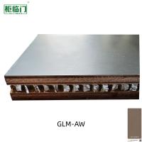 China Decorative Recyclable Aluminum Wood Honeycomb Panel For Commercial Decoration for sale