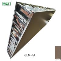 China Fire Resistant Aluminum Honeycomb Panel Glue Free Environmently Friendly for sale