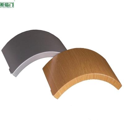 China Curved Aluminum Sheet Panel Highly Flexible Arc Shaped Aluminium Panels for sale