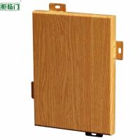China Wood Grain Aluminum Sheet Panel Long Lasting Corrosion Resistant for sale