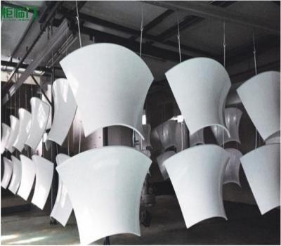 China Hyperbolic Aluminum Decorative Sheet Panel For Indoor Wall Outdoor Facade for sale