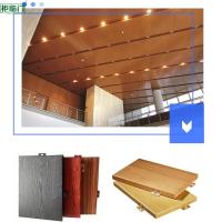 China Wood Grain Aluminum Sheet Panel Long Lasting Corrosion Resistant for sale