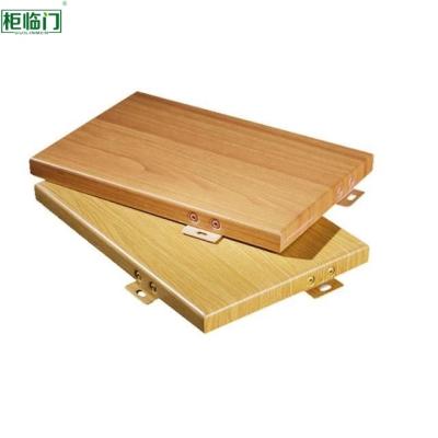 China Wood Grain Aluminum Sheet Panel Long Lasting Corrosion Resistant for sale