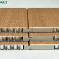 China Honeycomb Core Aluminum Wall Panel Seamless High Grade Wall Cladding Solution for sale