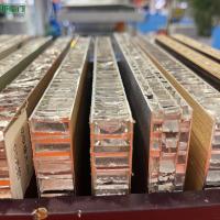 China Fire Resistant Aluminum Honeycomb Panel Glue Free Environmently Friendly for sale