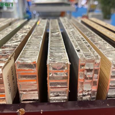 China Fire Resistant Aluminum Honeycomb Panel Glue Free Environmently Friendly for sale