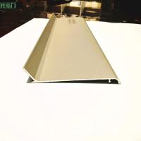 China Sturdy Aluminum Alloy Skirting Board Wear Resistant Decorative Baseboard for sale