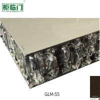China Decorative Honeycomb Stainless Steel Sheet Fireproof Interior Wall Honeycomb Core Sandwich Panel for sale
