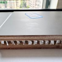 China High Strength Aluminum Wood Honeycomb Panel Lightweight Long Service Span for sale