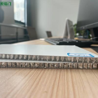 China Polymer Membrane Ceiling Aluminum Honeycomb Core Panels Glue Free Envirinmental Friendly for sale