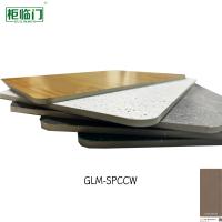 China High Density SPC Crystal Wall Panel Rigid Core Stable Non Deformable for sale