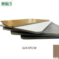 China Sound Insulation SPC Crystal Wall Sheet Long Lasting Customized for sale