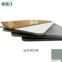 China Waterproof SPC Crystal Wall Panel Stain Resistant Dirt Repellent SPC Sheet for sale