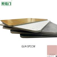China Waterproof SPC Crystal Wall Panel Stain Resistant Dirt Repellent SPC Sheet for sale