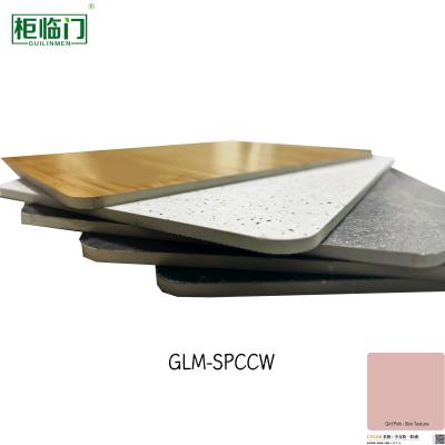 China Waterproof SPC Crystal Wall Panel Stain Resistant Dirt Repellent SPC Sheet for sale