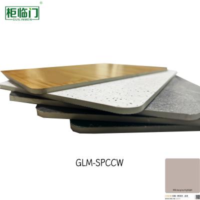 China Fireproof SPC Crystal Wall Panel Flame Retardant 4mm - 8mm Thickness for sale