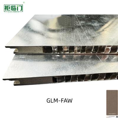 China Termite Proof Fire Rated Aluminum Honeycomb Panel Custom Size Color Thichness for sale