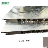 China Honeycomb Core Aluminum Wall Panel Seamless High Grade Wall Cladding Solution for sale