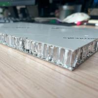 China Flat Stainless Steel Honeycomb Panel Prevents Warping Bulging Bending for sale